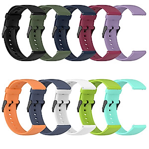 LOKEKE Compatible with Huawei Watch 4 Pro Replacement Band - 22mm Replacement Silicone Wrist Watch Band Strap Compatible with Huawei Watch 4/4 Pro/Watch Ultimate/Watch GT3 SE(Silicone Black)