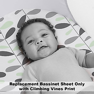 Replacement Part for Fisher-Price Soothing View Bassinet - GVF84 ~ Climbing Vines Print ~ Replacement Bassinet Sheet