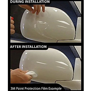 VViViD Clear Paint Protection Bulk Vinyl Wrap Film 12 Inches x 120 Inches Including 3M Squeegee and Black Felt Applicator