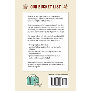 Our Bucket List: A Journal for Couples: Create Your Dream Life Together and Record Your Adventures