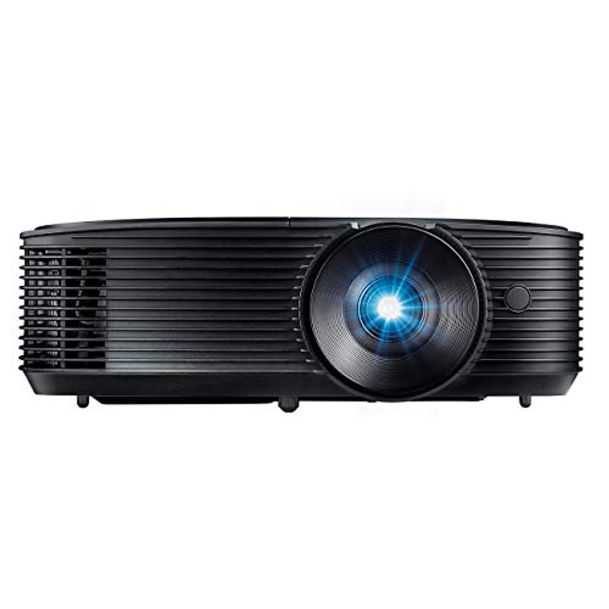 Optoma S334e SVGA Bright Professional Projector Lights On Viewing with 3,800 Lumens Latest DLP Technology Business Presentations Classrooms or Home 15,000 hour lamp life Speaker Built In Portable Size