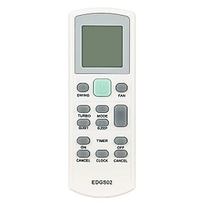 AULCMEET EDGS02 Replace AC Remote Control Compatible with Daikin/Acson Air Condtioner GS02 OM-GS02-0112 OM-GS02-1011 OM-GS02-1111(2) BRC52A61 BRC52A63 BRC52A62 R08019037090A R08019034086