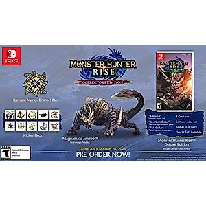 Monster Hunter Rise - Collector's Edition - Nintendo Switch Collectors Edition