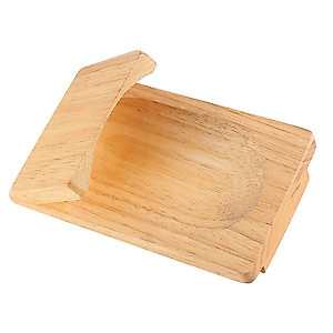 FRCOLOR Oyster Shucking Clamp, Wood Oyster Clamp Oyster Holder Opener Tools Oyster Opener ProtectiveTool for Seafood