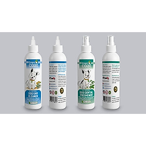 GREEN COAT ALL-NATURAL DOG BREATH FRESHENER SPRAY, Pet Water Additive, Teeth & Gum Spray for Dogs, Dog Dental Care for Bad Pet Breath-Oral Mouth Care, No Brushing, Easy to Apply | Made in USA | 8fl oz 237ml.