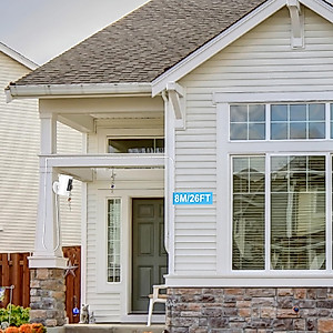 for Ring Stick Up Camera Plug in Cord Power Adapter for Ring Up Cam Battery 3rd / 2nd Gen, Spotlight Cam Battery, 26FT Waterproof Outdoor Charger Cable with 35pcs Fixed Clips, Continuously Charge