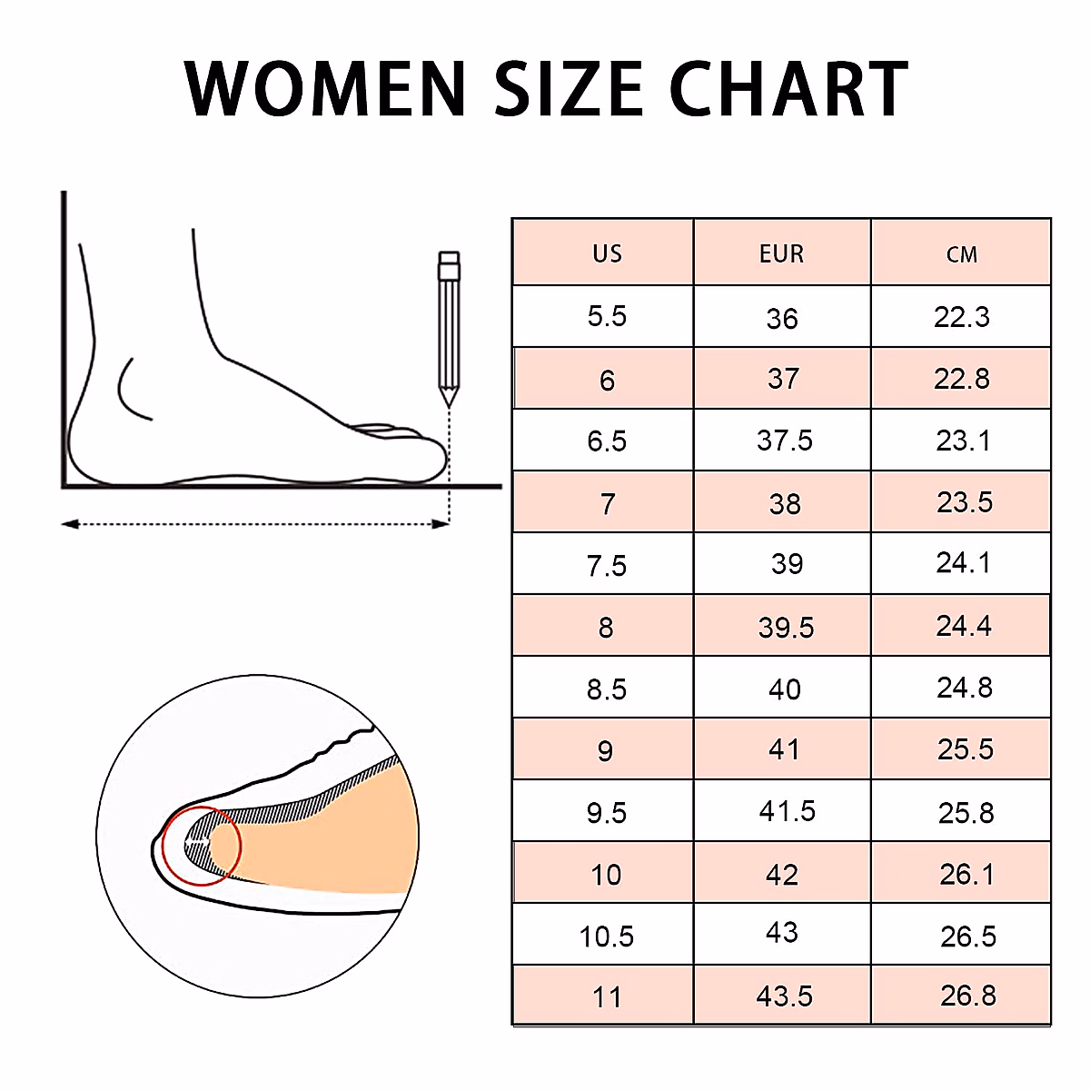 SURRAY Women's Air Running Shoes Walking Tennis Sneakers Athletic Fashion Breathable Sport Gym Shoes(US6.5) Pink