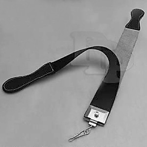 DDP CLASSIC SHAVE STRAIGHT RAZOR AND LEATHER STROP STRAP