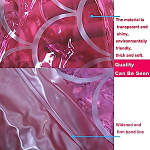 Inflatable Kiddie Pools Mermaid Design,47 inch Backyard Round Swimming Pool for Toddler Gift, Kids Paddling Swimming Pool Indoor&Outdoor Garden Play Water Game，Baby Ball Pit Pool