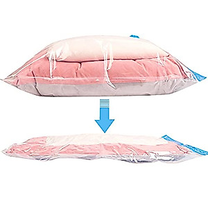 NC Vacuum Storage Bag with Electronic Pump, Foldable and Compressed Storage Bag for Clothes, Quilt and Pillow, Vacuum Sealed Bag,