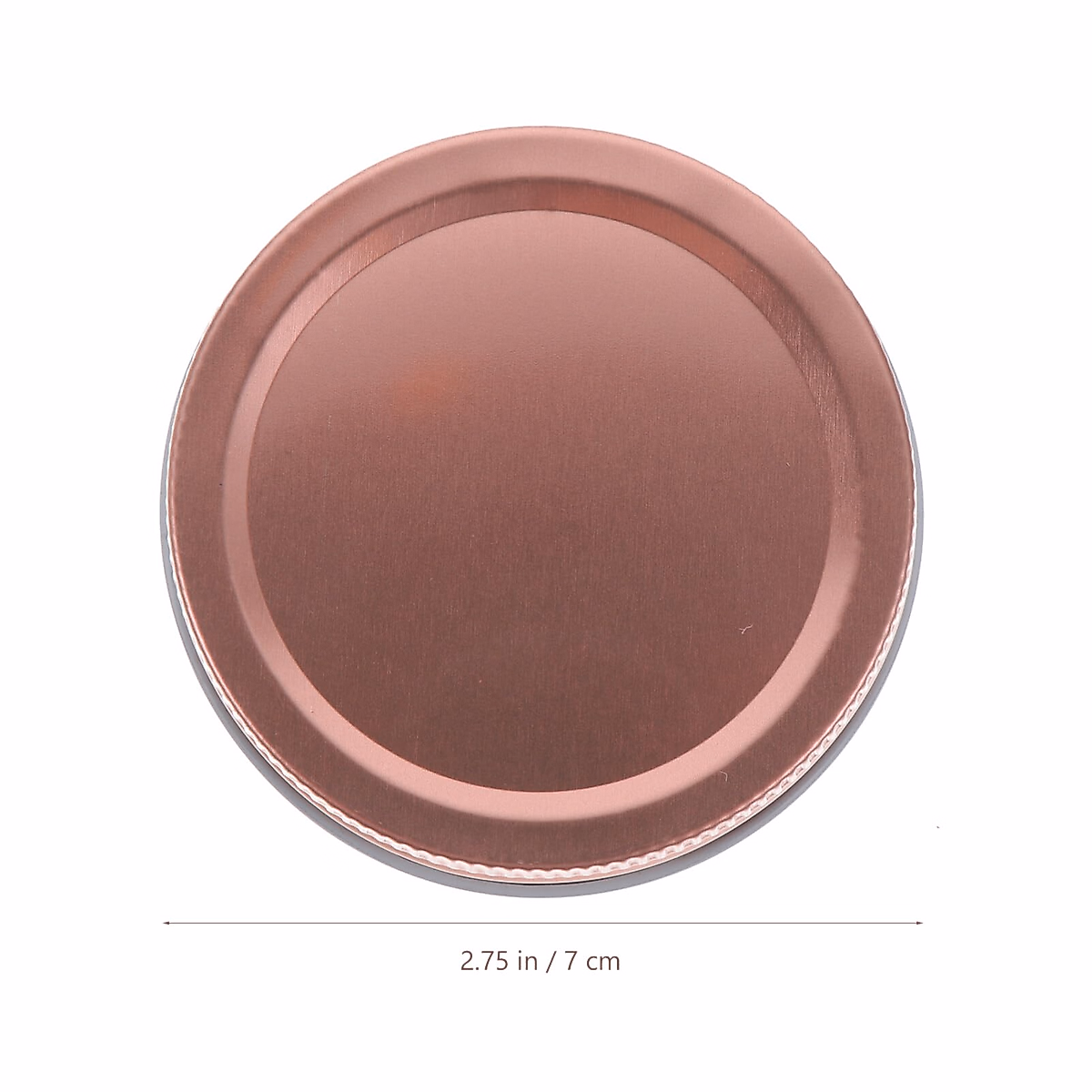 BESTonZON 12pcs Sturdy Mason Jar Covers Multipurpose Reusable Canning Lids for Leakproof Sealing Convenient Jar Covers for Home Canning and Preservation