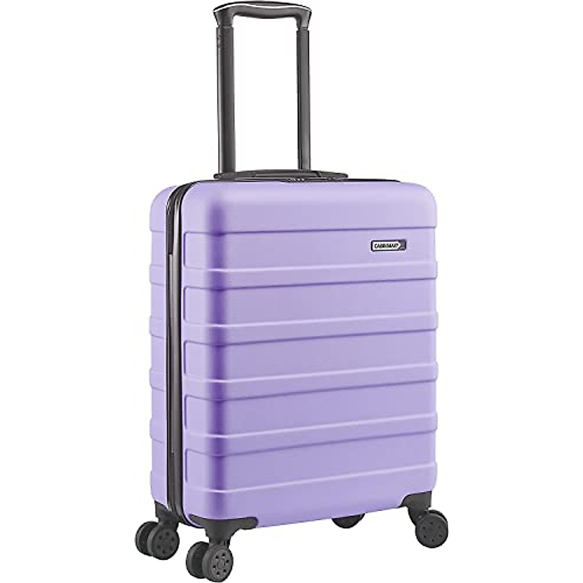 Cabin Max Anode 44L 55x40x20cm (22x16x8inch) Carry On Hand Luggage Suitcase - Lightweight, Hard Shell, 4 Wheels, Smart USB Port, 3 Digit Combination Lock (Lavender)