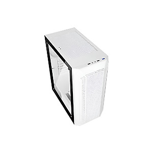 Fast Gaming Computer Desktop Gaming PC RGB AMD Ryzen 7 5700G 16 Core CPU Threads 4.6 GHz with AMD Radeon Graphics 16GB DDR4 1TB SSD Windows 10, White