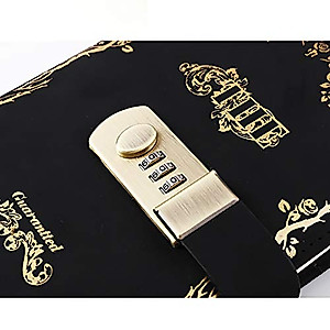 Journal Classic Lined Notebook Digital Password Notebook Hardcover Writing Journal with Lined Pages，Notebook for Work Student A5 Notebook (Color : White)