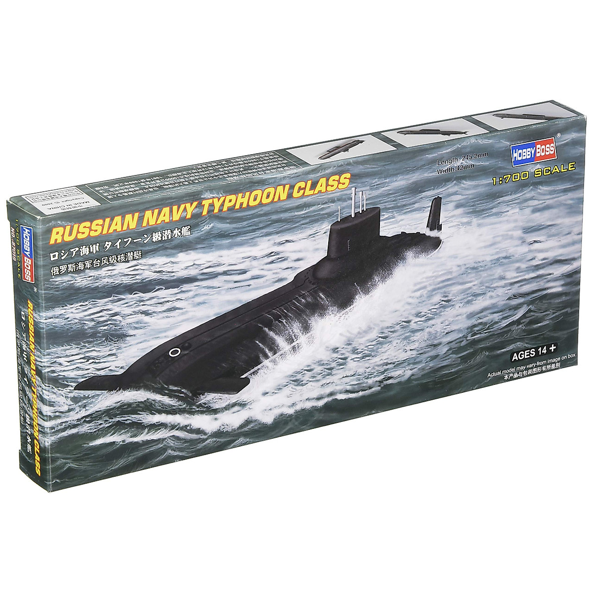 Hobby Boss Russian Typhoon Class Submarine Boat Model Building Kit