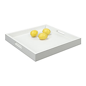Convenience Concepts Palm Beach Tray, White