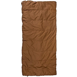 Stansport 6 lbs. Grizzly Sleeping Bag (529-100), 81" L x 39" W, Brown