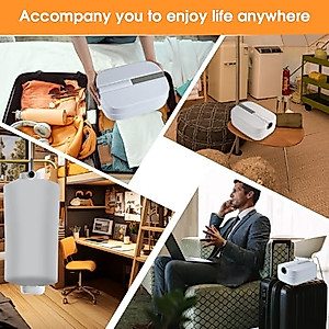 Portable Clothes Dryer, Mini Laundry Dryers with Timer, Foldable Electric Laundry Dryer Machine for Apartment, Home, Travel, Dorm, Camping, RV