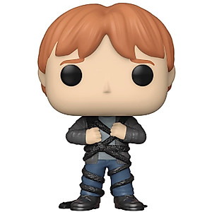 HARRY POTTER 20th Anniversary - Ron Weasley in Devil's Snare Funko Pop! Vinyl Figure (Bundled with Compatible Pop Box Protector Case), Multicolor, 3.75 inches