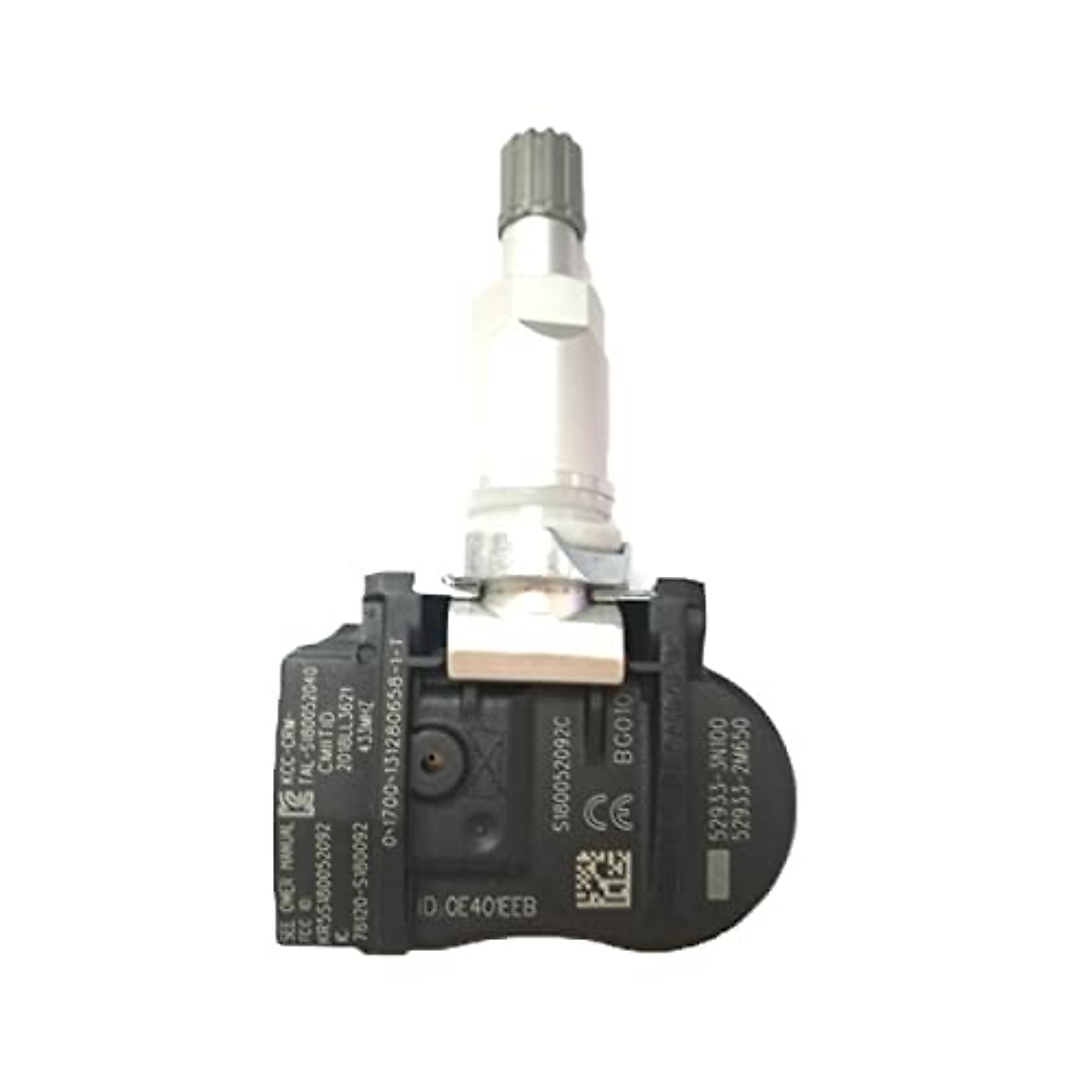 tire Pressure Senso 4PCS 529333N100 529332M650 TPMS Sensor Tire Pressure Monitor System Compatible with Hyundai Santafe 2013-2019 Kia ceed(JD) 2012-2018 Vehicle Sensor