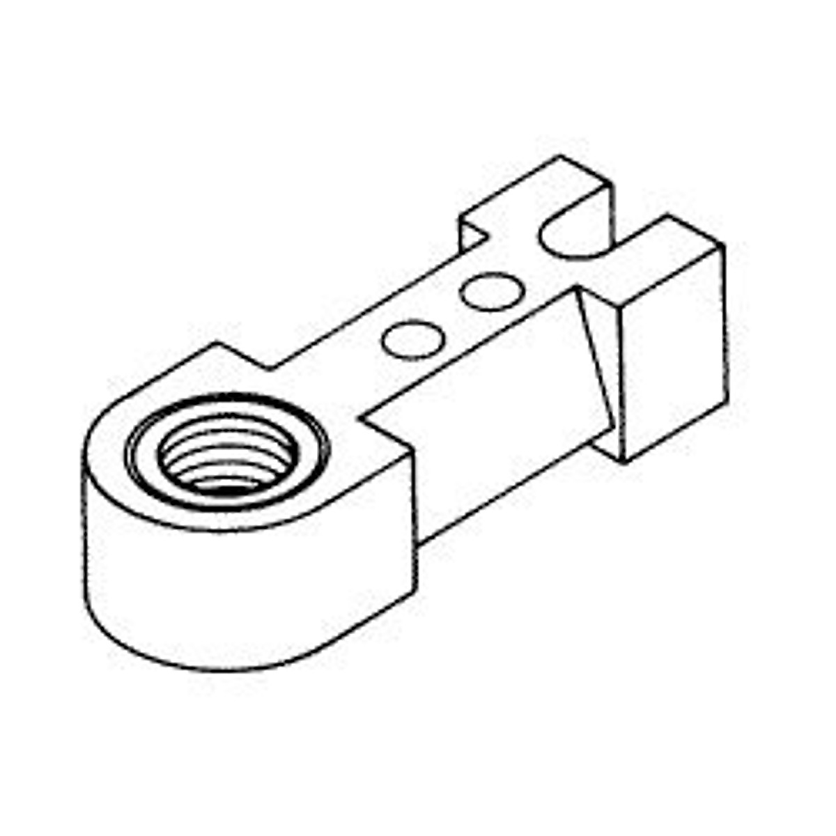Actuator for Dental-EZ/Custom Air/Ramvac (1/4-64 Left Hand Thread) DEA614