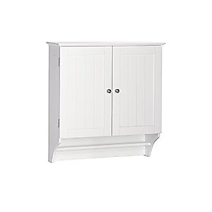 RiverRidge Ashland Two-Door, White Wall Cabinet