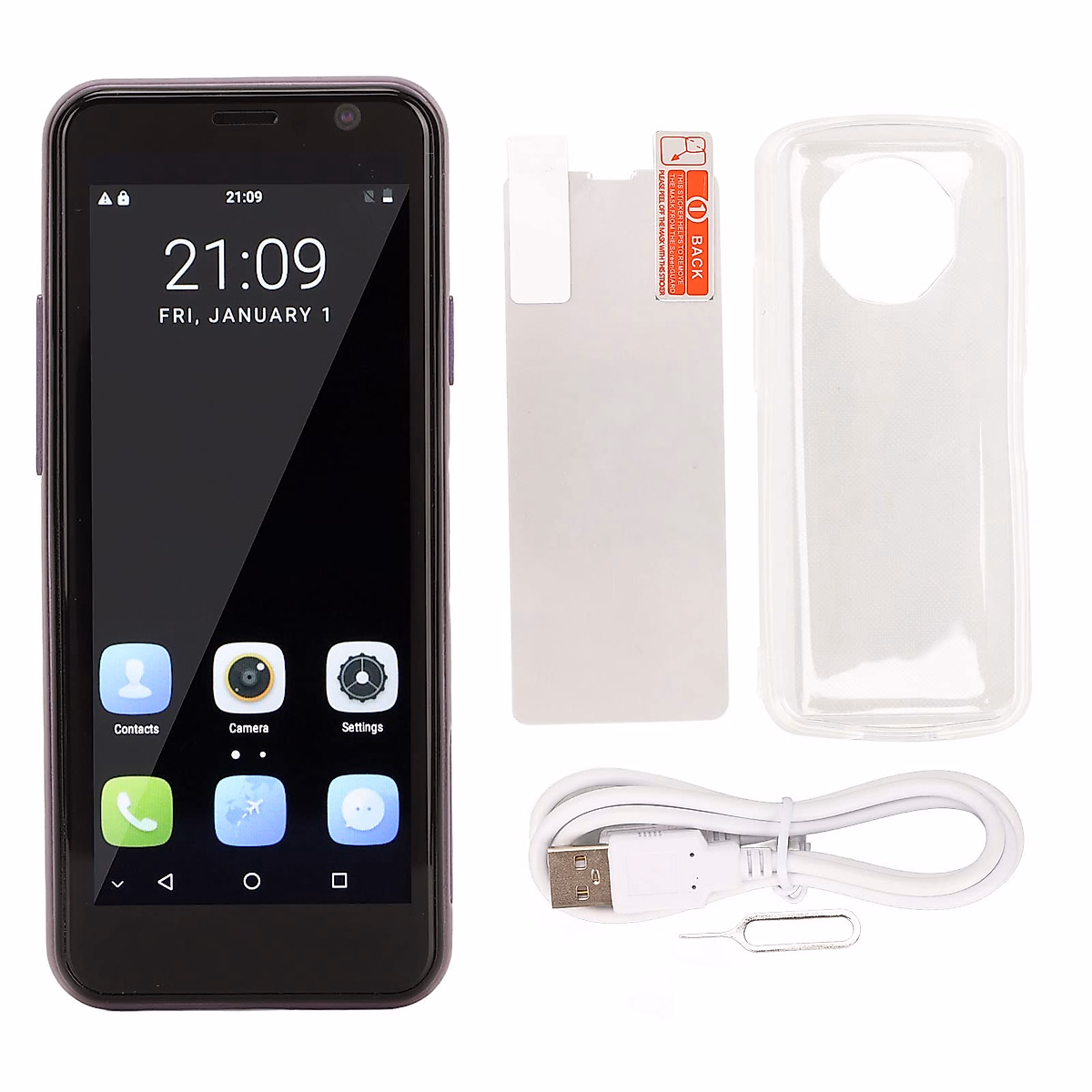 Dpofirs S10I 4G Mini Smartphone, 3.5Inch Unlocked Cell Phones, 3GB RAM 32GB ROM Dual Sim Smartphone, 3200mAh Pocket Cellphone for Students (#2)