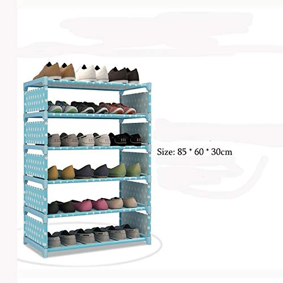TAZSJG Simple Shoe Cabinets DIY Multi-layer Assembly of Shoe Rack Modern Simple Entrance Shoe Storage Shelf Shoe Organizer