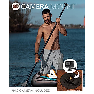 DAMA Inflatable Stand Up Paddle Board 11‘6“*34”*6 Wide Sup W/Accessories | Pump, Lightweight 4 pcs Kayak Paddle Floating, Fishing Board，Surfing Board