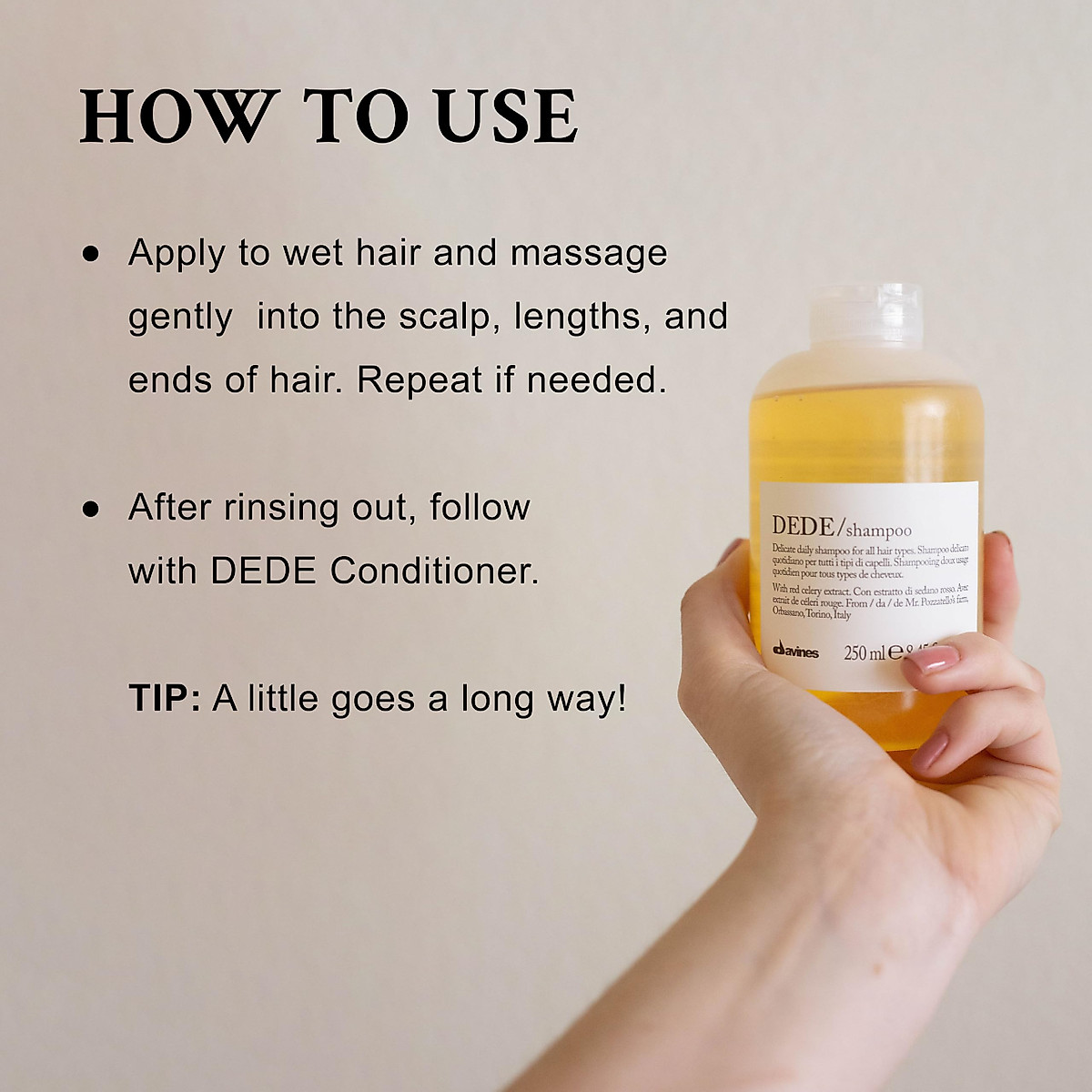 Davines Dede Shampoo 8.45 Fl Oz