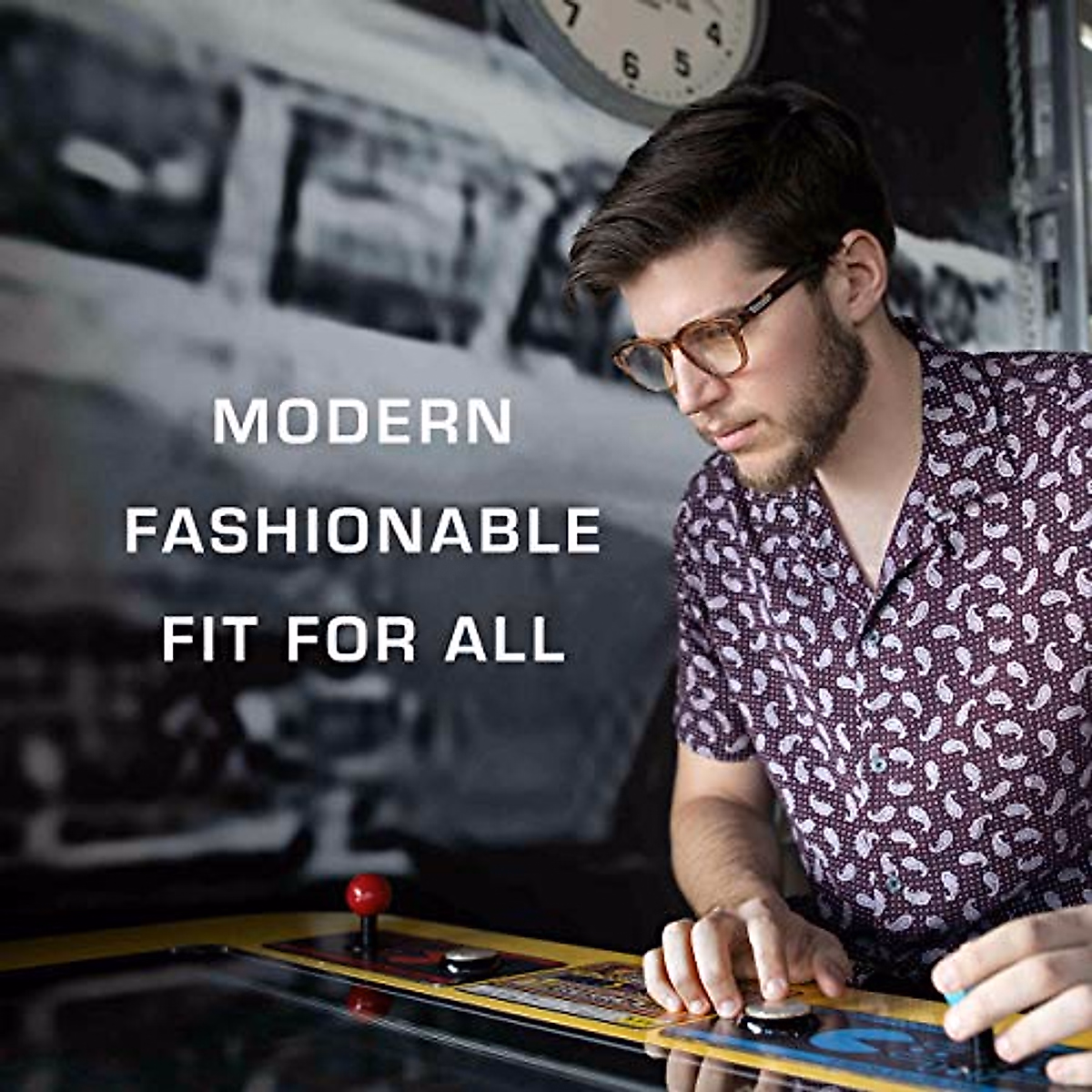 Computer Glasses | Blue Light Blocking Glasses | Emery Onyx/Jasper by GUNNAR | Patented 35% Blue Light Protection, 100% UV Light, Anti-Reflective, Protect & Reduce Eye Strain & Dryness