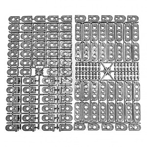 Dungeons & Lasers Fantasy Starter Set with 286 Pieces of Tabletop D&D Terrain and DND Accessories for 5E Compatible RPG Games - Unpainted and Unassembled - for Ages 14+