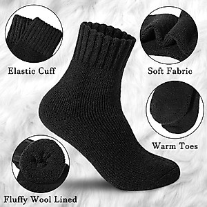 iCamter Womens Wool Socks Soft Super Thick Warm Socks for Women Thermal Winter Socks for Gifts