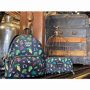Loungefly Harry Potter Herbology Mini Backpack Shoulder Bag Handbag Faux Leather