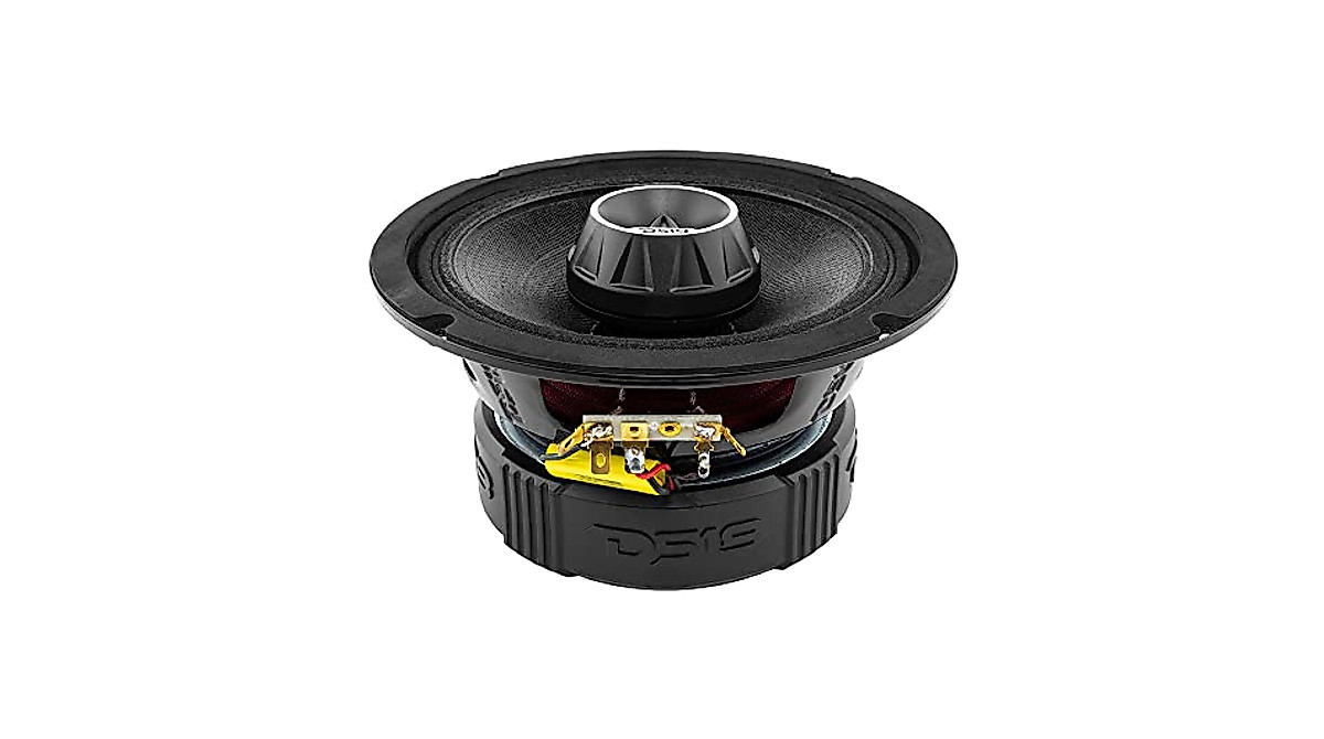 DS18 PRO-ZT6 6.5-Inch 2-Way Midrange Speaker with Built-in Tweeter