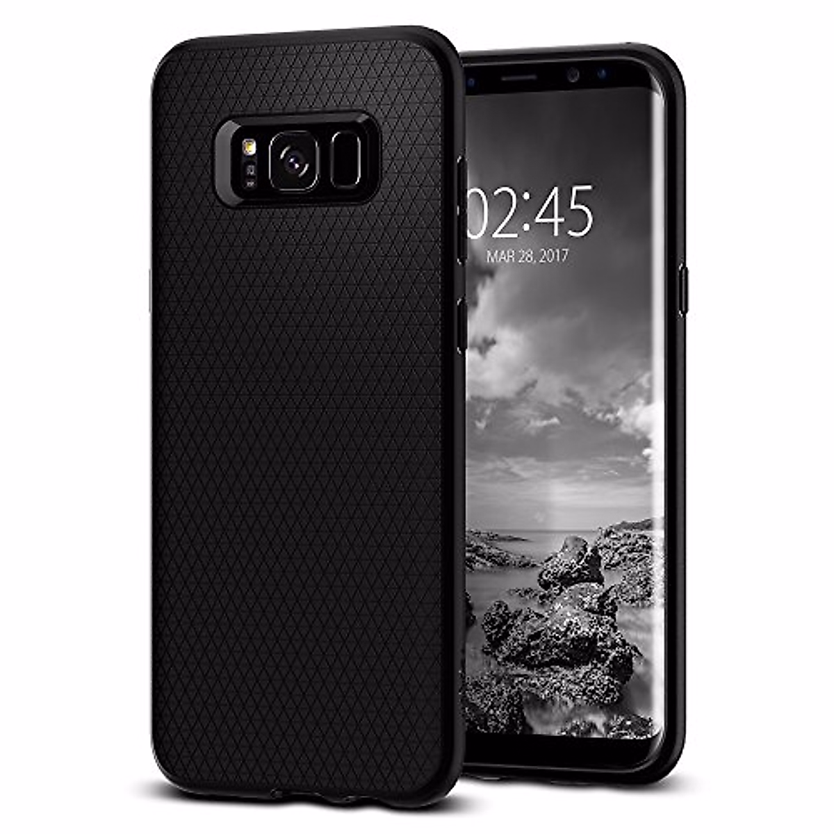Spigen Liquid Air Armor Designed for Samsung Galaxy S8 Plus Case (2017) - Black