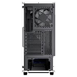 GAMEMAX Contac COC WB White / Black Steel / Tempered Glass ATX Mid Tower Computer Case