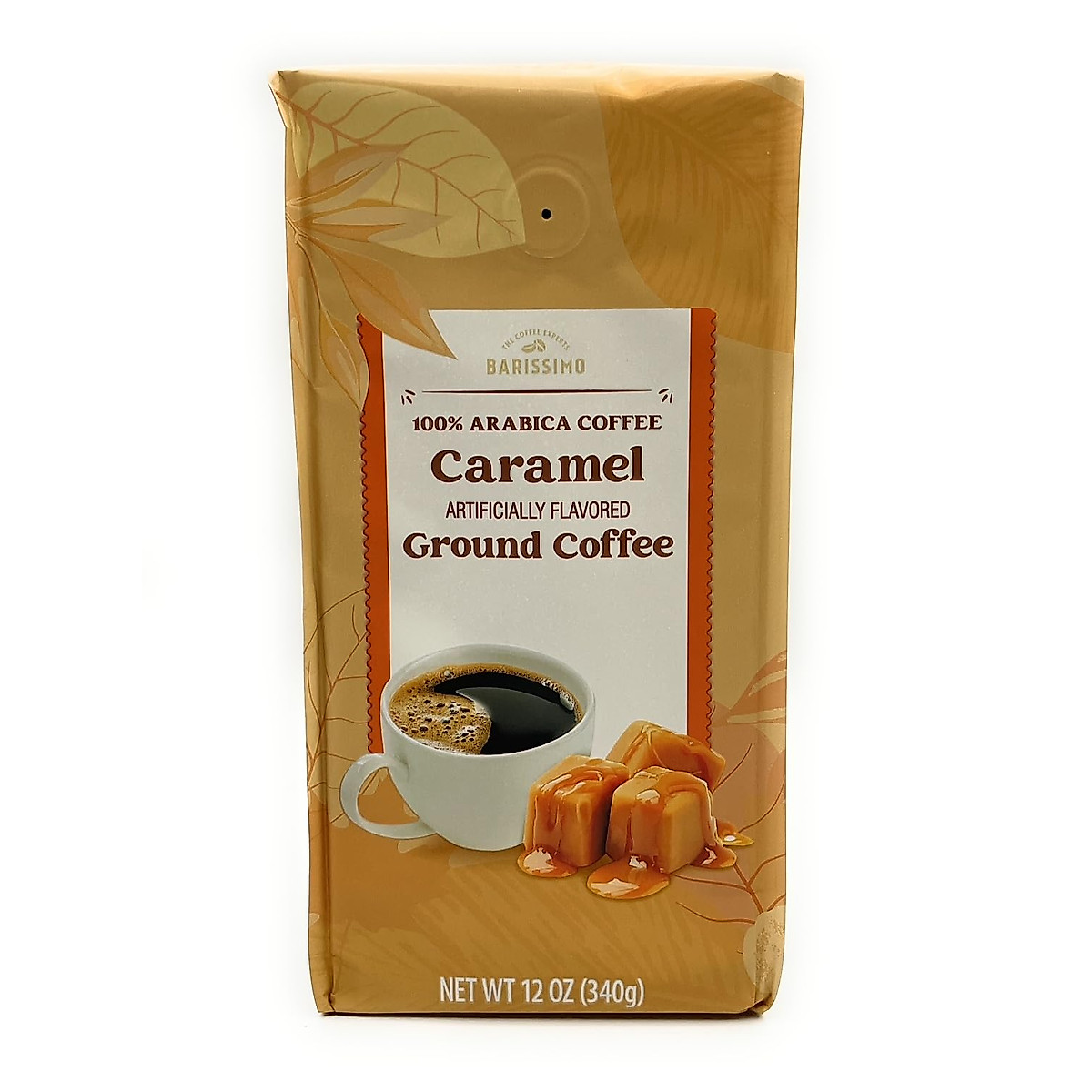 Caramel Light Roast Ground Arabica Coffee 12 oz (340 g) – Pack of 2