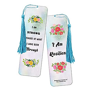 Creanoso Bookmark Tassels (Lake Blue Color)