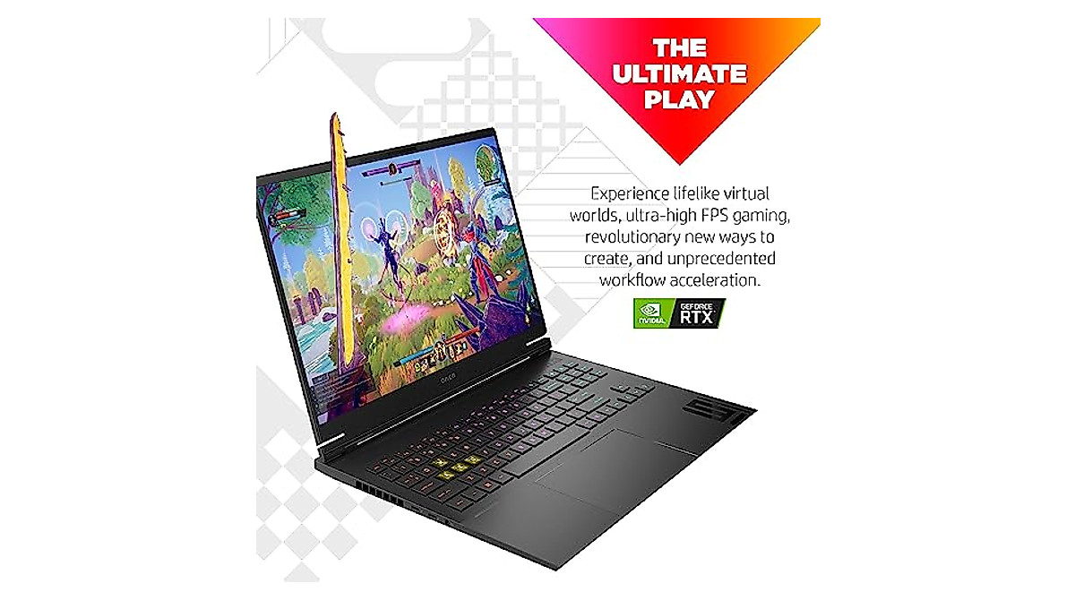 HP OMEN 16" Gaming Laptop | i7, RTX 4060, FHD Display