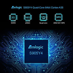 GREVA Android 11 TV Box 2GB RAM 16GB ROM Support Dual Band WiFi 2.4G/5G Voice Remote Control BT 5.0 4K HDR Smart Streaming Media Player