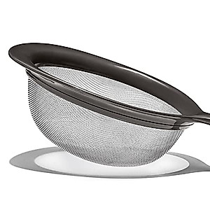 OXO Good Grips 3-Piece Strainer Set, Black