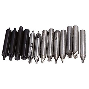 Key Cutting Machine Cutter/Parts Drill Bit Full Set of 13pcs