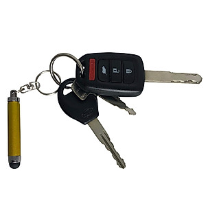 BoxWave Stylus Pen Compatible with Acer ConceptD 7 Ezel (CC715-72G) (Stylus Pen Bullet Capacitive Stylus, Mini Stylus Pen with Keyring Loop for Acer ConceptD 7 Ezel (CC715-72G) - Bronze