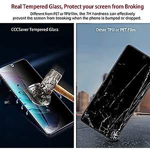 Tempered Glass Front Screen Protector Compatible with Samsung Galaxy Z Fold 3 5G+ 2X Privacy Inner Soft Protector+ 2X Camera Lens Protector+ 2X Side Film [Scratch Resistant] [Bubble Free]