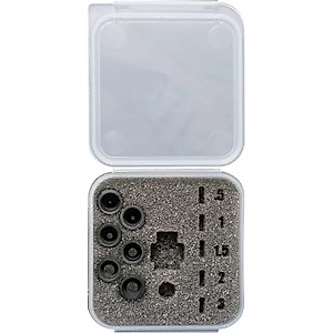 Specialty Archery Podium Peep Aperture Kit 5 pk. Black