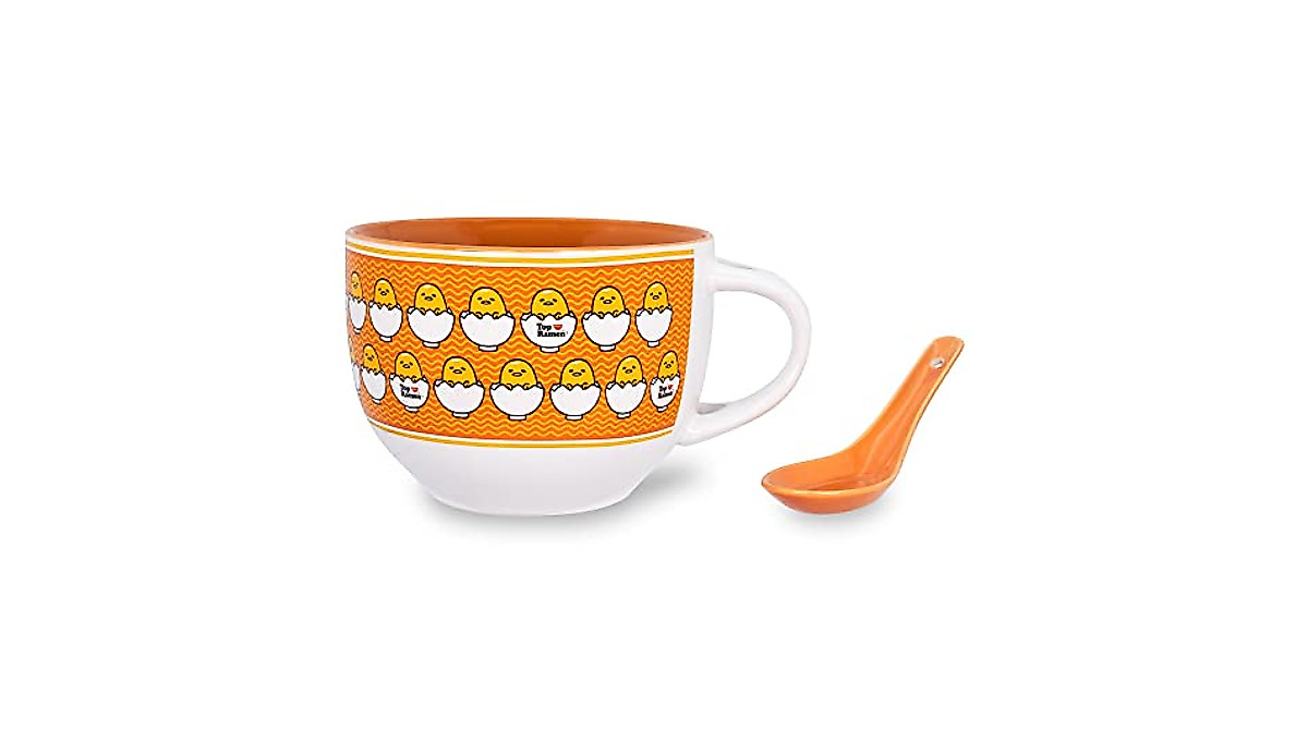 Gudetama x Nissin Ramen Soup Mug - 24 Oz Ceramic
