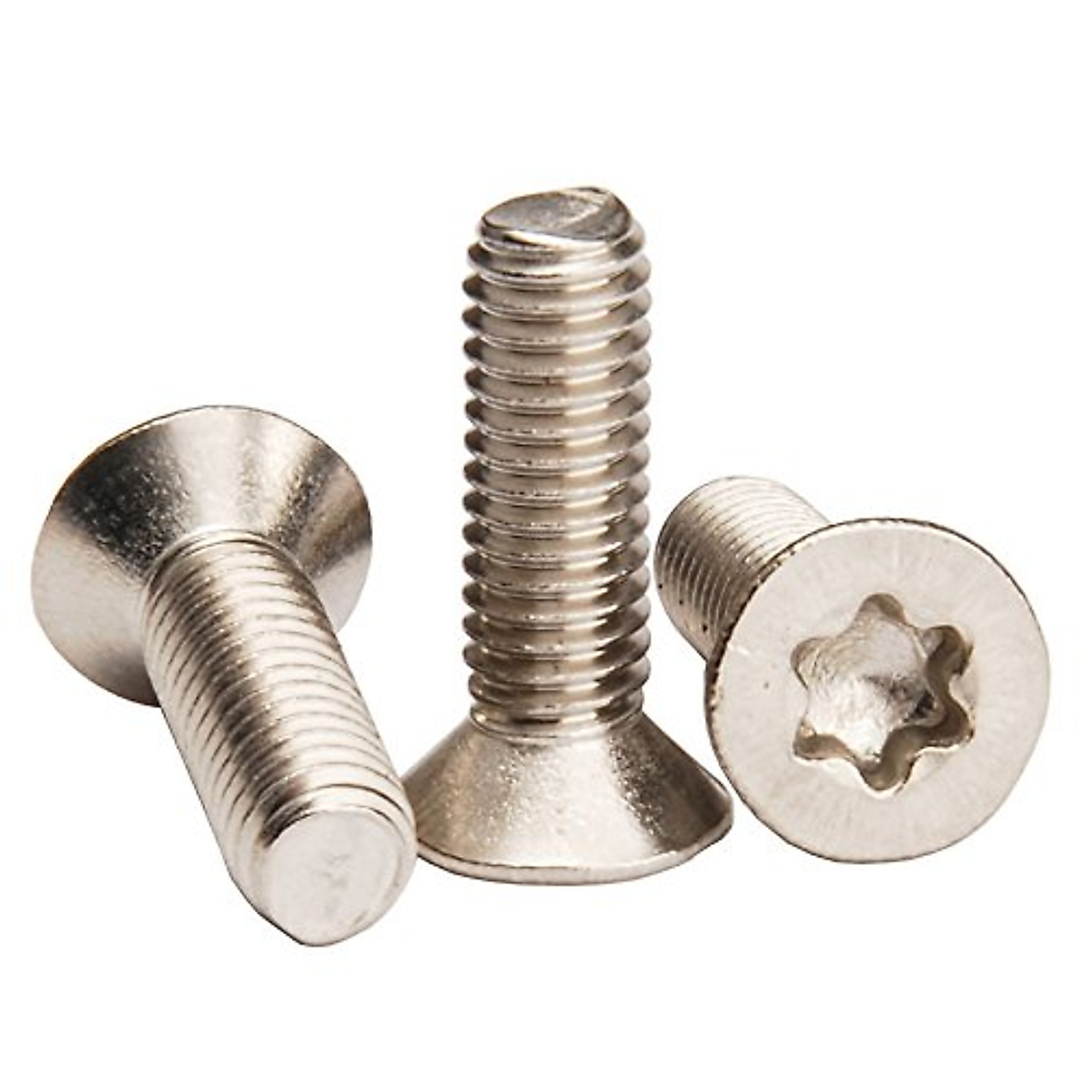 M2.5 Torx Screws Countersunk Head,Torx Flat Head Screws,Pack of 100-piece (M2.5 x 10mm)