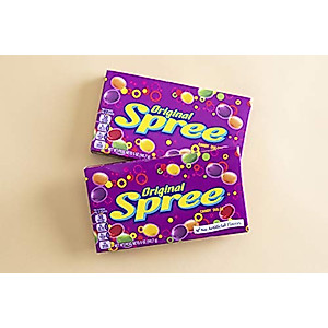 Wonka Spree Original Hard Candy, 5 Ounce Theater Candy Boxes (Pack of 12)