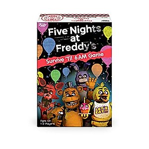Funko Five Nights at Freddy's - Survive 'Til 6AM Game, 2 players